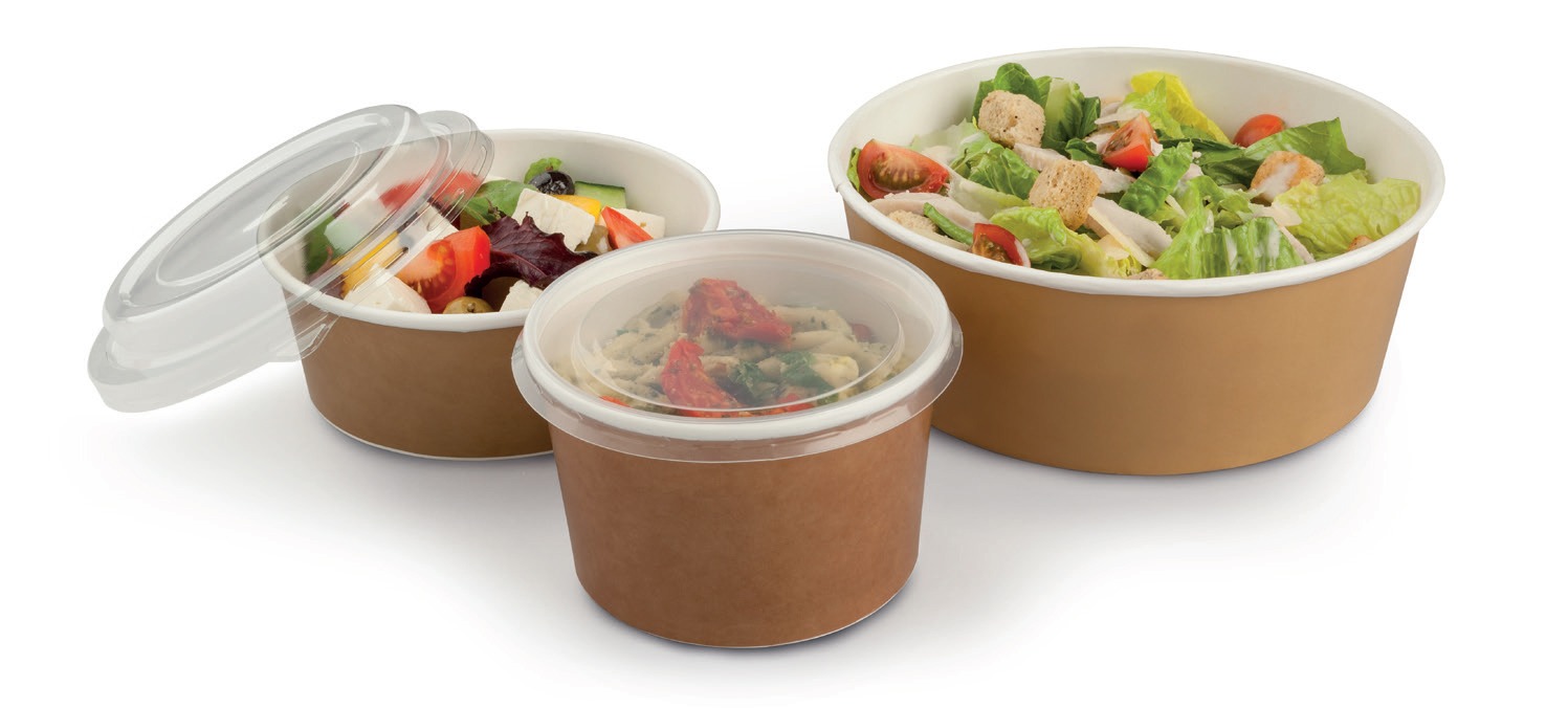 CARTON FOOD TUB + LID 1000ML X 25 - Caterpac | Gibraltar Catering Supplies